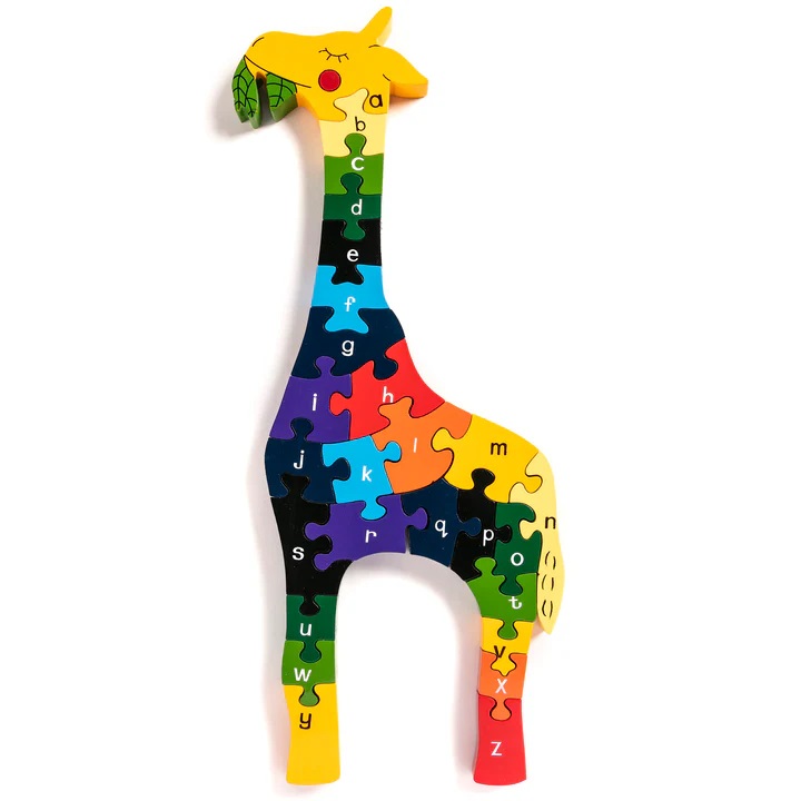 Alphabet Giraffe Puzzle - Little Dreamers