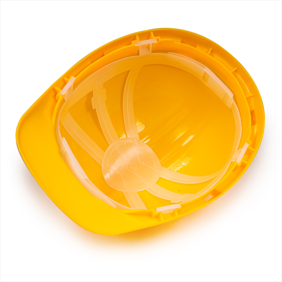 Bigjigs Toys Builders Helmet - Kids Yellow "Safety" Helmet - Little ...
