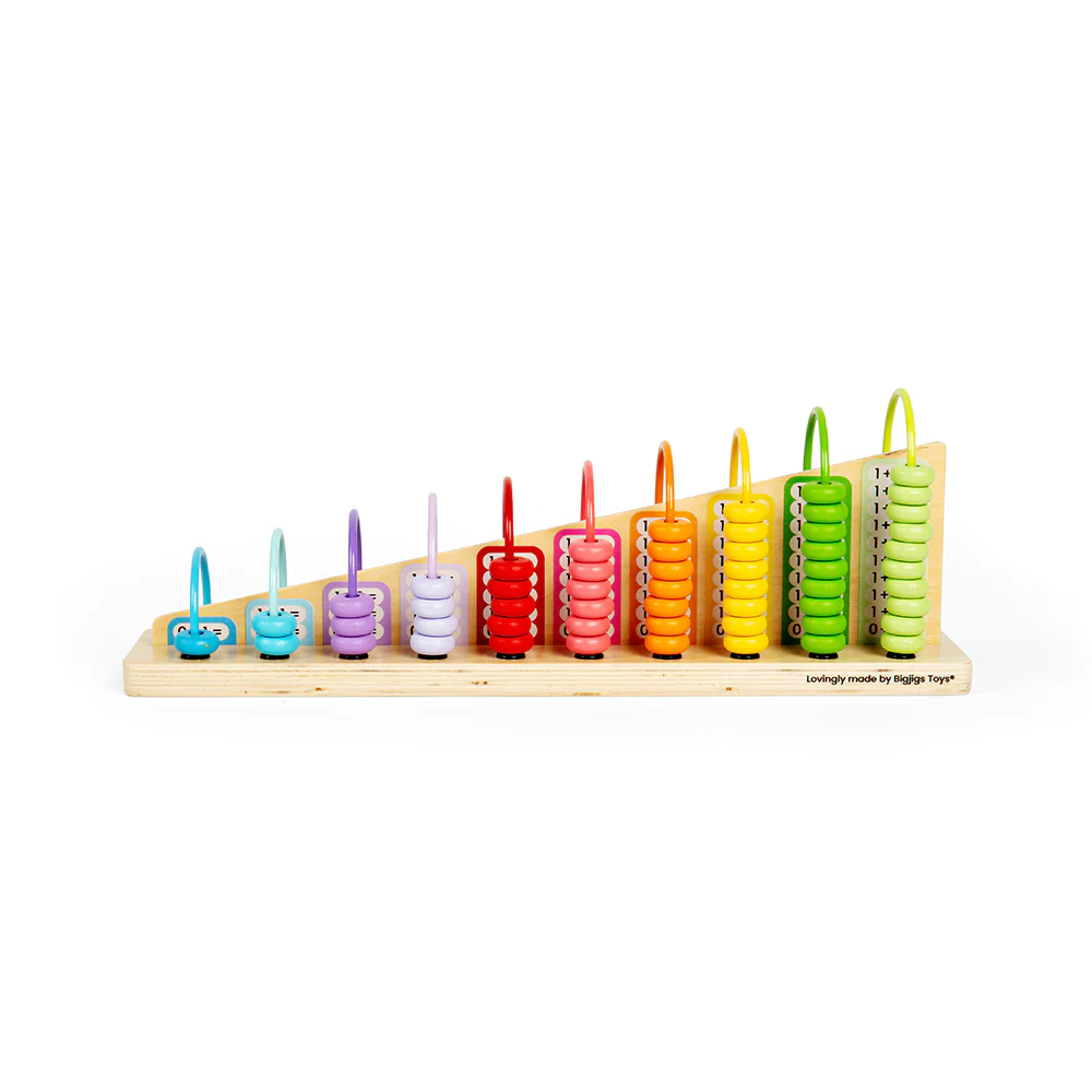 Bigjigs Rainbow Counting Abacus - Little Dreamers