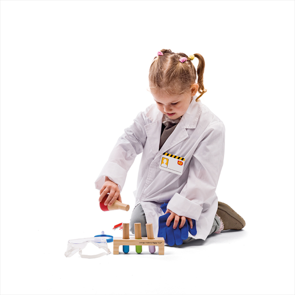 Bigjigs Scientist Dress Up Costume with Accessories - Little Dreamers