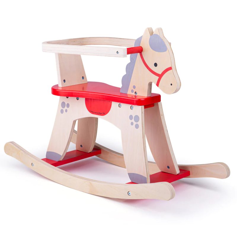 Bigjigs Wooden Rocking Horse - Little Dreamers