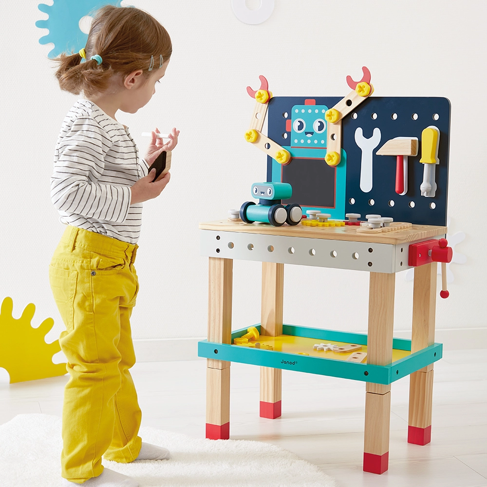 Brico Kids Big Robot DIY Workbench - Little Dreamers