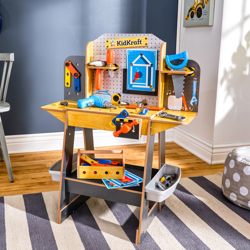 Kidkraft Blueprint Build Workbench - Little Dreamers