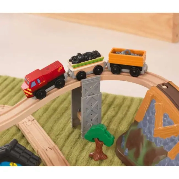 Kidkraft Bucket Top Construction Train Set - Little Dreamers