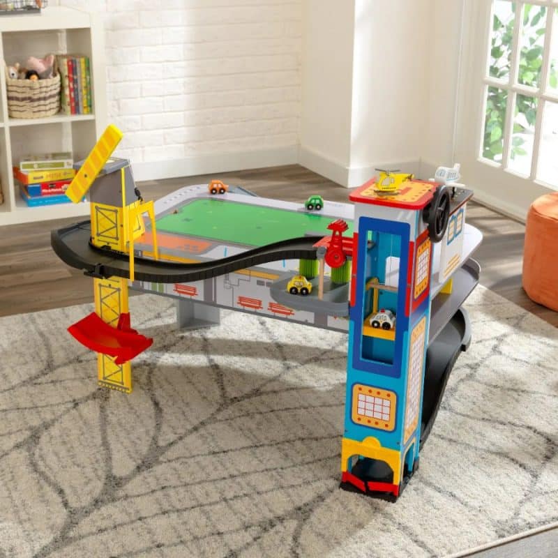 Kidkraft Freeway Frenzy Raceway Set & Table - Little Dreamers