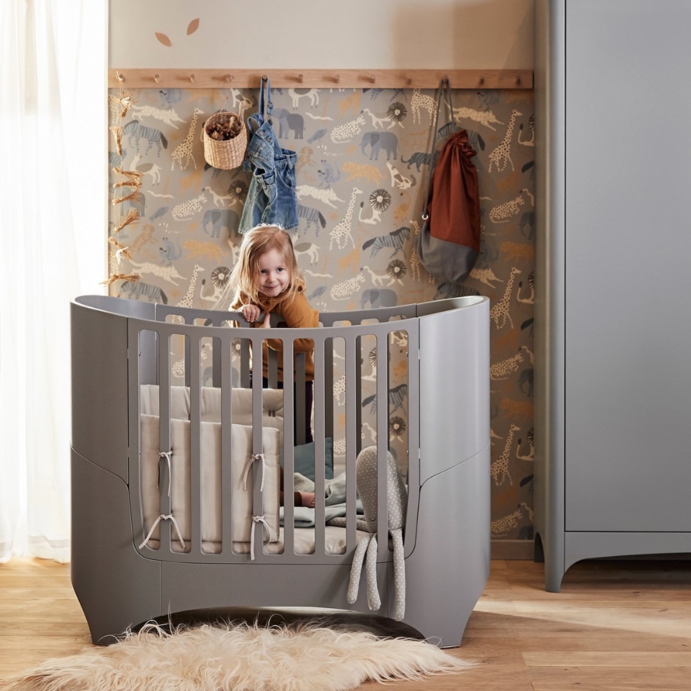 Leander Classic Baby Cot Grey 0 - 3 years - Little Dreamers